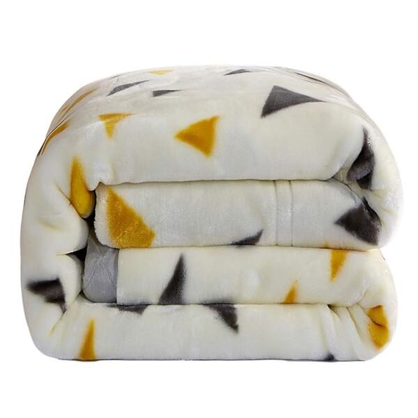 (w.guan) 毛布 掛け布団 シングル ブランケット 厚手 衿付き ふわふわ あったか 静電防止 マイクロファイバー 柔らかく肌触り 洗える (ホワイト180) 1商品コード：55074579207型番：sanjiao-180サイズ：ダ...