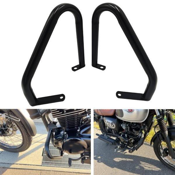Yoothi 互換品 トライアンフ バイク エンジンガード クラッシュバー Triumph Bonneville T120 T100 Street Twin 2016-2019用 エンジンガード商品コード：55074645242型番：XX-...