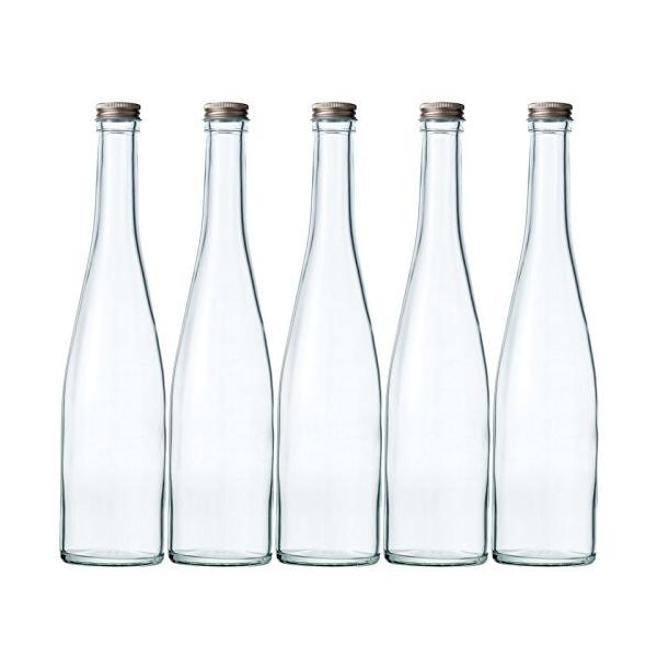 酒瓶 ワイン瓶 ALS500STD-F 500ml -5本セット- (アルミCAP)商品コード：55075424441型番：sak-als500std-fカラー：アルミCAP入数:5本内容量:NET 500ml / サイズ:胴径69mm/全...