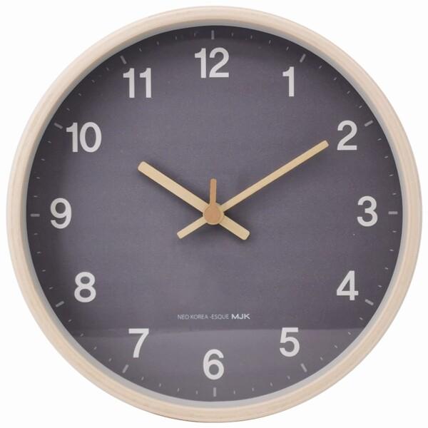 Danmukeji 掛け時計 壁掛け時計 シンプル おしゃれ 北欧 静音 木製 かわいい 円形 壁掛け 時計 ガラスミラー 見やすい 創造的な無垢材の針 連続秒針 シンプルで耐久性のある ファッション モダン 北欧 家の装飾 部屋 リビング...