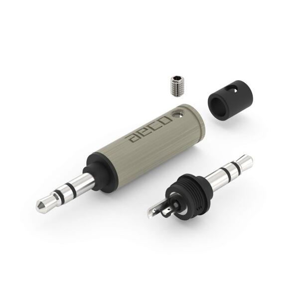 aeco TRS Plug 3.5mm Stereo AT3-1331S, 1pcs/1set, Silver Plating, Vacuum bag商品コード：55075474717型番：AT3-1331SMade by CNC lath...