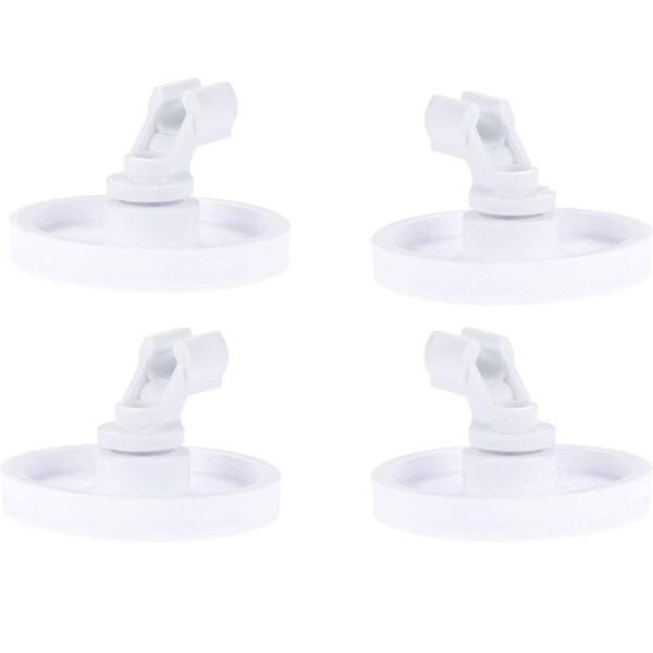 154174501 食器洗い機ホイールブラケットアセンブリ(4個パック) Frigidaire Kenmore Tappan Westinghouse 食器洗い機の交換用、154174401 5300809640 154294801 AP2...