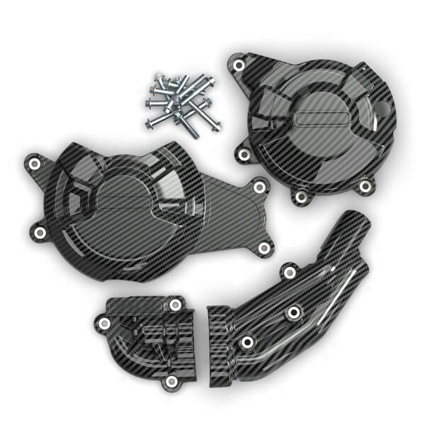 Yoothi 互換品 ヤマハ Yamaha FZ07 XSR700 MT07 Adventure Tenere 700 2014-2023モータ用 ーサイクルエンジンカバーセット モーターサイクルエンジンプロテクター mt07 エンジンガー...
