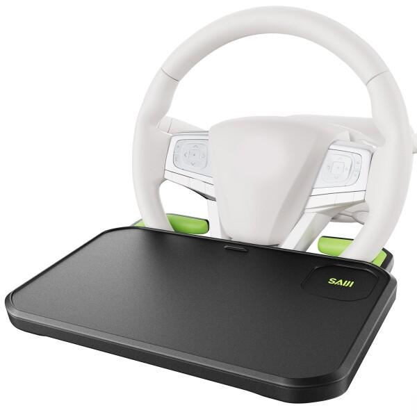SAIJI 調整可能な 車 ハンドル テーブル 運転席 より安定した 車 テーブル 仕事 食事 掃除が簡単 耐久性 耐水性 ブラック商品コード：55076468045型番：Y3-B-JP1カラー：ブラックアップグレードされた互換性:SAIJ...