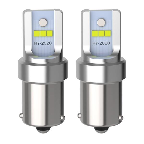 YOBIS LED S25ピン角違い シングル球 後退灯 ピン角 150度LEDバルブ 爆光 6連CSP2020LEDチップ搭載 12V-24V車用 バックランプ BAU15S/PY21W 兼用 ホワイト6000k 2個商品コード：5507...