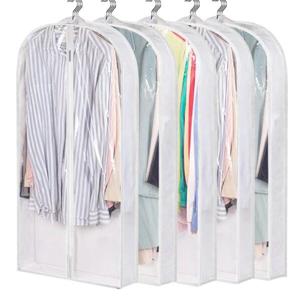 衣類のほこりカバー (ホワイト, 60×130cm-5枚組)商品コード：55076605285型番：PLS2022001-5pcsサイズ：60×130cm-5枚組カラー：ホワイト衣類カバー 不織布 5枚組素材・材質:(裏面/不織布)ポリプロ...