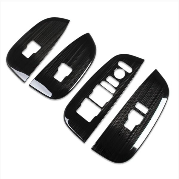 RUIQ ホンダ 新型 ZR-V 専用 内装 ドア ウィンドウ ボタン スイッチ パネル カバー ガーニッシュ Honda ZRV 専用設計 (黒色)商品コード：55076605875型番：RQ-WK00-2630Aカラー：ブラック1.適合...