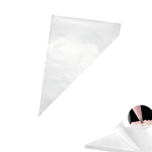 (ALLVD) 絞り袋 製菓用 100枚入 PEポリエチレン 使い捨て絞り袋 クリーム絞り袋 製菓用生クリームを詰める 17*25cm商品コード：55076633762型番：FGC02サイズ：S130【製品仕様】100枚入りのビニール製絞り...