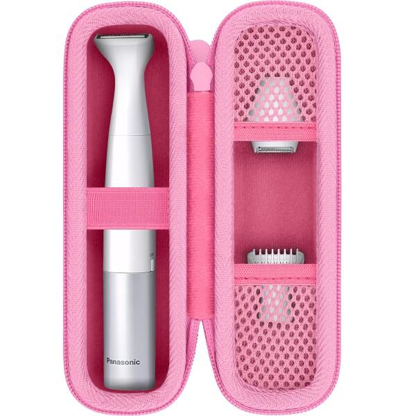 Aenllosi 収納ケース 互換品 Panasonic パナソニック ES-WV63-E/ES-WF63/ES-WF53/ES-WR51/ES-WV62-H 除毛器 フェリエ ，ピンク （ケースのみ）商品コード：55076648062型番...