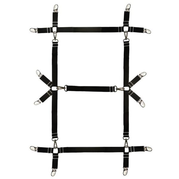 Eopocdor Bed Sheet Straps Nonslip Fitted Sheet Clips,Adjustable Elastic Bedding Holder Easy Install on Mattress Covers (...