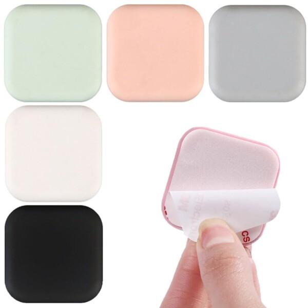 戸当たりクッション 5個入り 5色 粘着性 衝突安全性 ドア 衝撃吸収 クッション ドアハンドルのシリコーン戸当たりゴム ドア 当たり止め ドア バタン防止 グレー/ピンク/グリーン/ホワイト/ブラック商品コード：55076662155カラ...