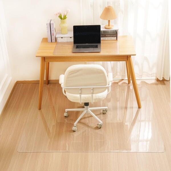 ダイニングマット 床保護マット 透明 椅子 チェア マット 130*160cm 厚さ1.5mm 特大サイズ PVC 保護シート カーペットプロテクターマット 下に敷くマット 床暖房対応 滑り止め商品コード：55076665064型番：ELT...