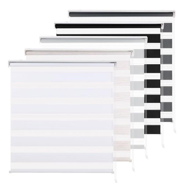 Hong pu TAO ロールスクリーン 調光 チェーン式 採光 目隠し 通気 日よけ 遮熱 遮光 防寒 UVカット 室内 取り付け簡単 スクリーン シンプル ロールカーテン 丈180cm 幅75cm ナチュラル商品コード：55076667...