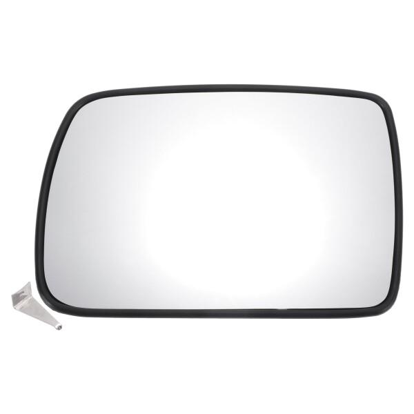 X AUTOHAUX Kiaに対応 Picanto 2004-2007用のカーリアビュー左ドライバーサイドミラーガラス交換品W/バッキングプレートヒーター付きホワイトガラス。商品コード：55076780298型番：a24042500ux08...