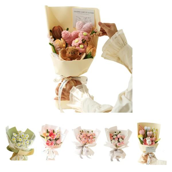 chuxinmy 手芸モール ワイヤーモール工作 モール かわいい 手作りと簡単な操作 - 手作りの好きな人向けです - 美しいインテリア 飾り 母の日 卒業シーズン 誕生日 集まり パーティー バレンタインデー 贈り物 (スタイルC)商品...