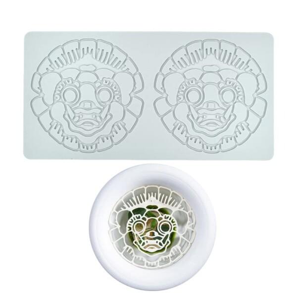 ケーキレース型シリコーンレースフォンダン型シュガークラフト印象型食用ケーキ分子料理デコレーション 2 穴年商品コード：55077139293型番：XSL-9096カラー：2孔念柔軟で頑丈なノンスティック レース型は、美しいレース デザインの...