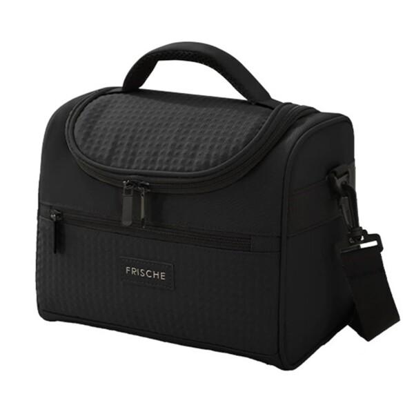 (Senteria) ランチバッグ 保冷バッグ 大容量 お弁当 保冷 8L 大きめ おしゃれ 撥水 保温 軽量 肩掛け 3way 斜め掛け クーラーバッグ 小型 お弁当袋 通勤 通学 飲み物 ピクニック 遠足 花見 耐久性 男女兼用 ブラッ...