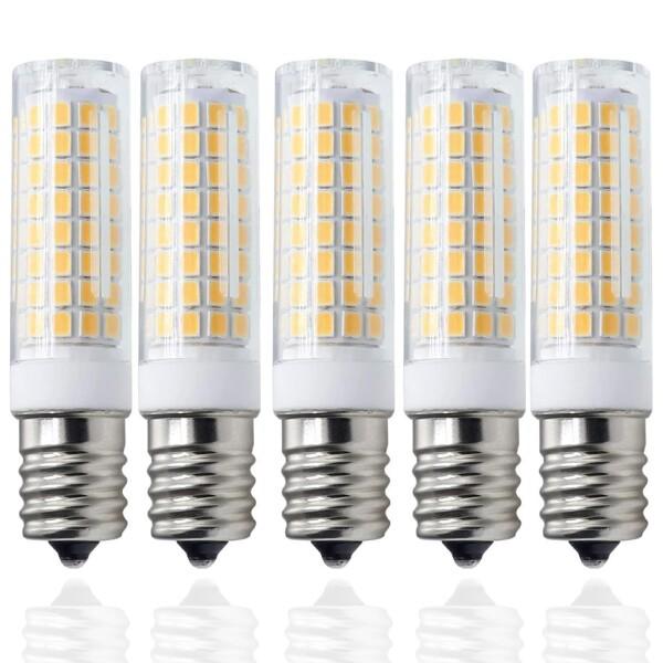 FYHART E17 LED電球 調光器対応 7W 75W形相当, E17 LED 電球 700LM E17口金 直径17mm AC 100V 省エネ 高輝度 PSE認証済み (5, 電球色)商品コード：55077145172型番：E17カ...
