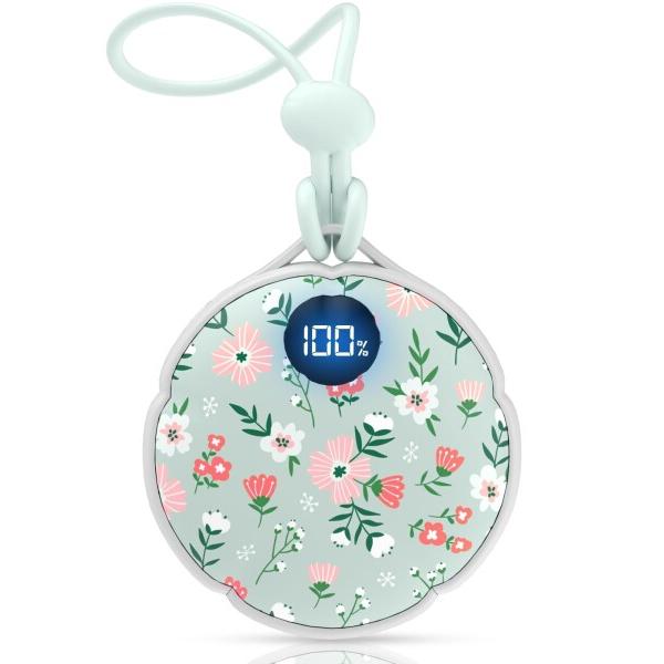 電気カイロ 360°全面 3秒急速発熱 3階段温度調節 防寒グッズ 寒さ対策 持ち運びやすい アウトドア 通勤 通学 旅行 出張 プレゼント用商品コード：55077208892型番：Q24カラー：グリンー?【冬を暖かく過ごせましょう】 3秒...