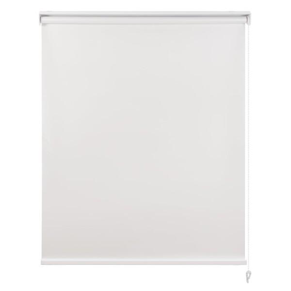 Hong pu TAO ロールスクリーン ロールカーテン チェーン式 防水 1級遮光 防音 表裏同色 遮熱 防寒 省エネ 目隠し UVカット ベッドルーム キッチン リピング 簡単取付け シンプル 無地 丈220cm 幅95cm ホワイト商...