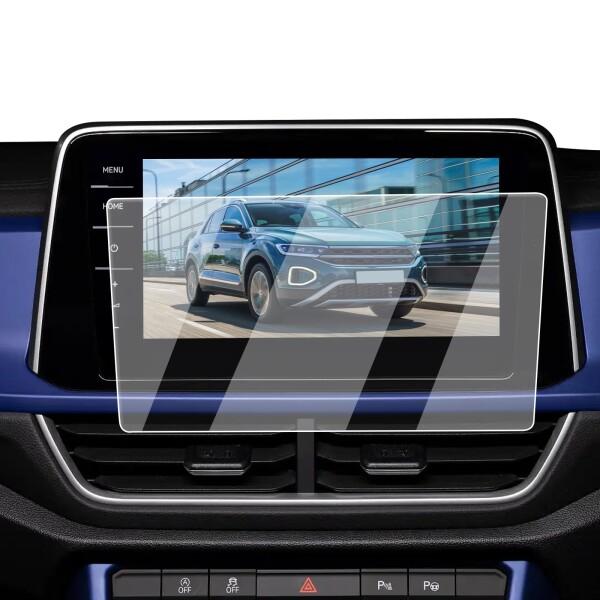 ECOZEN フォルクスワーゲン 新型 T-Roc カーナビ フィルム 強化ガラス 9.2インチ 2022年〜現行 VW TRoc 専用 ナビ 保護フィルム 傷防止 超透明 指紋減少 自己吸着 飛散防止 高感度タッチ フォルクスワーゲン T...