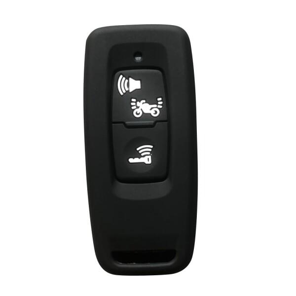 Kinotaka ホンダ専用 バイク用スマートキーケース シリコン製 新型 PCX125(JK05) PCX160(KF47) DIO110(JK03) リード125 ADV160 キーカバー for honda バイク アクセサリー (ブ...