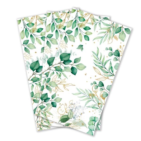 Zelten 2層 15枚 色紙 ホステス ナプキン シャビー シック ナプキン ウェディング ディナー ティーパーティー デコレーション E (Green Leaves)商品コード：55077308137型番：65283サイズ：1 Pac...