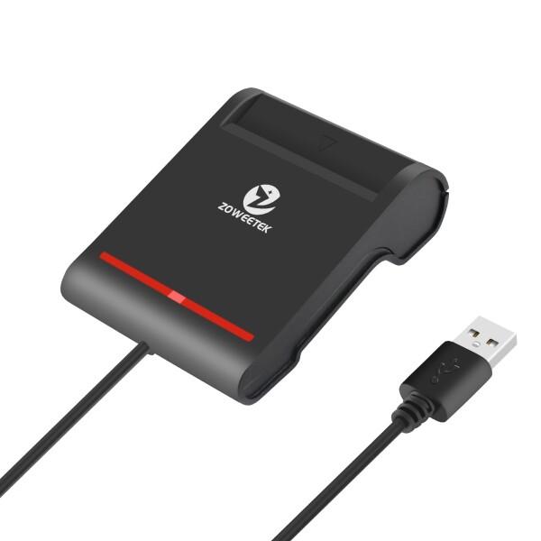 ZOWEETEK ICカードリーダーマイナンバーカード対応 確定申告 接触型のみ icカードリーダーライタ e-Tax、地、Windows 10/11・ Mac OS 10.11.1以上対応 日本語取扱説明書付き商品コード：55077317...