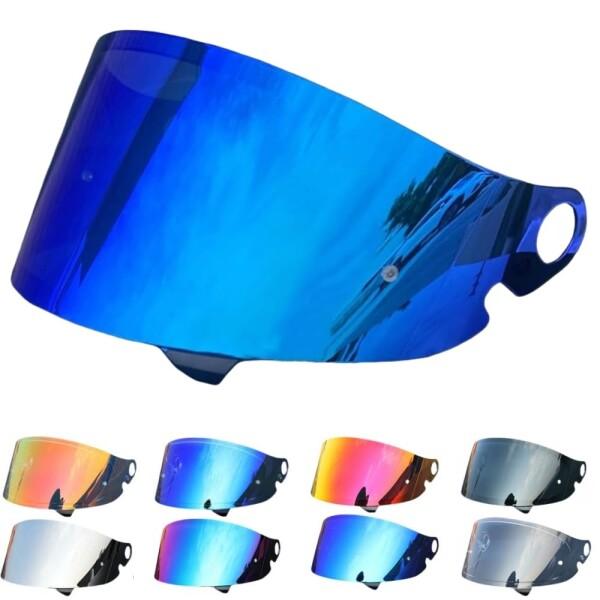 Wayocfei バイク ヘルメット シールド 調光 CPB-1V 調光シールド ヘルメット・バイザー 紫外線 吸収 バイクヘルメットアフターマーケット交換 (REVO Deep Blue)商品コード：55077319857型番：Wayoc...