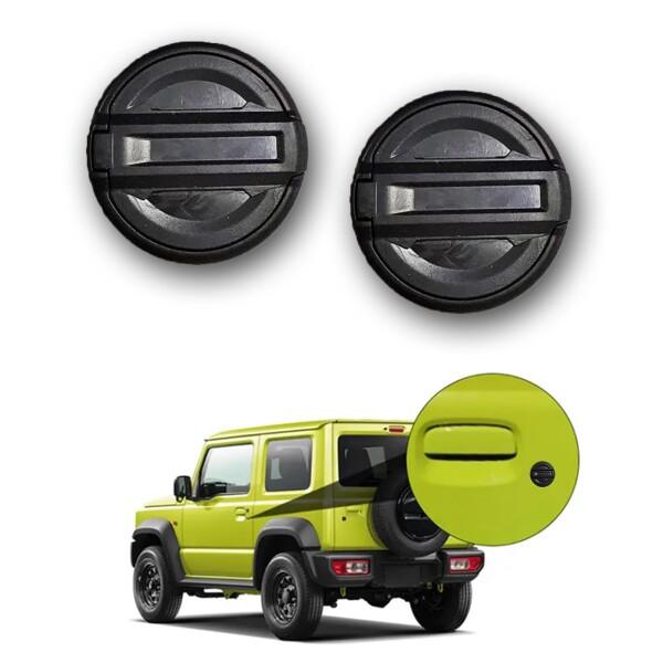 MOREFULLS Jimny 専用アクセサリー キーホールカバー 防水防塵保護 泥詰まり防止 ブラック ジムニーJB64系 専用キーホール保護カバー マグネット固定 簡単取り付け 2個セット商品コード：55077320237型番：MF-S...