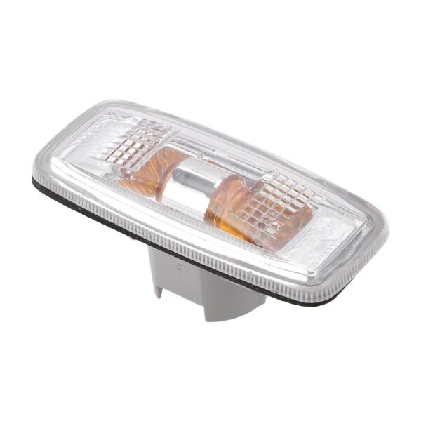 RATCHROLL Nissanに対応M35 2006-2007用の左/右サイドマーカーライトカバー 防水ブリンカーコーナーパーキングライト ターンシグナルライトレンズ No.261609Y000 プラスチック1個商品コード：5507732...