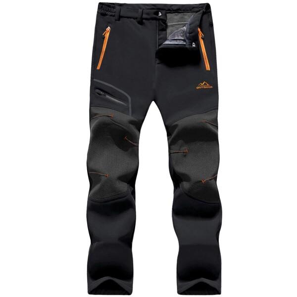 (MAGCOMSEN) ズボン メンズ 黒 裏起毛パンツ ストレッチ バイクパンツ 防寒 冬用 ゴルフ ズボン 大きいサイズ 保温 撥水 厚手 作業用 ブラック XL商品コード：55077326486サイズ：XLカラー：ブラック【素材】この...