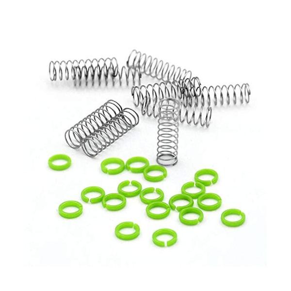 CUESOUL AK7シリーズ ダーツステム/シャフト交換用リングとスプリング(CS-AK7TH-3)商品コード：55077473501型番：CS-AK7TH-3カラー：CS-AK7TH-3スプリング9個。リング18個。TEROシリーズAK...