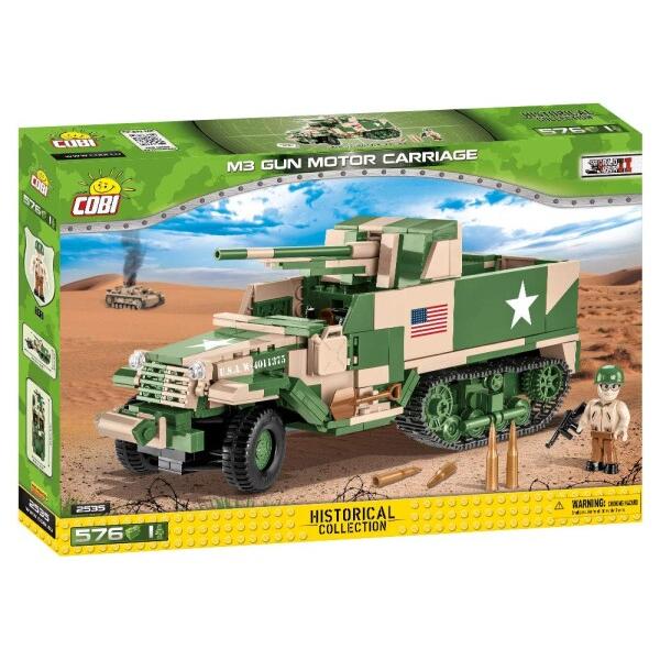 Cobi Historical Collection #2535 M3 75mm対戦車自走砲 M3 GMC (WWIIアメリカ軍)商品コード：550774740942021年春の新製品登場!6月上旬より販売開始!話題のミリタリーブロック。E...