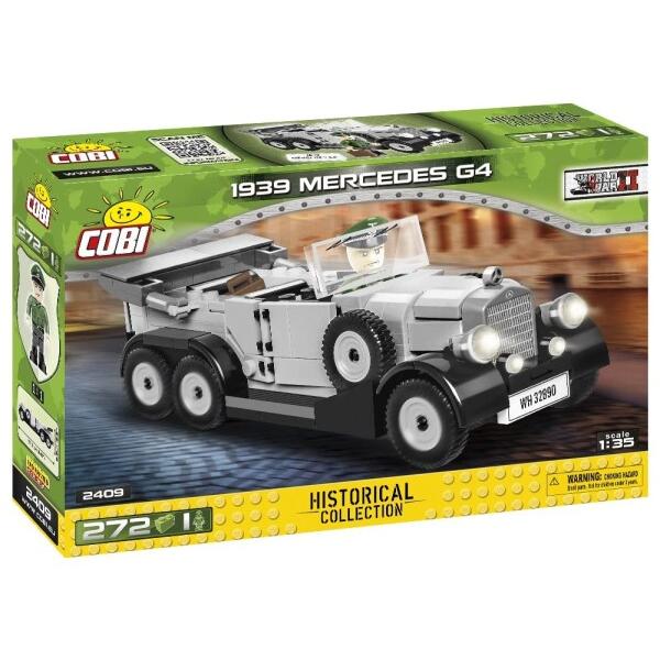 Cobi Historical Collection #2409 1939 M.ベンツ G4 (WWIIドイツ軍)1/35スケール商品コード：55077476539型番：24092021年冬の新製品登場!11月下旬より販売開始予定!話題のミ...