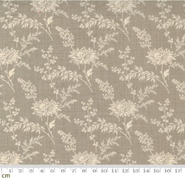 moda 13914-19 花柄 シーチング 生地 手芸用 グレー (生地巾110cm×100cm)商品コード：55077476577型番：moda-13914-19サイズ：生地巾110cm×100cmカラー：グレーシリーズ名:Bonheu...