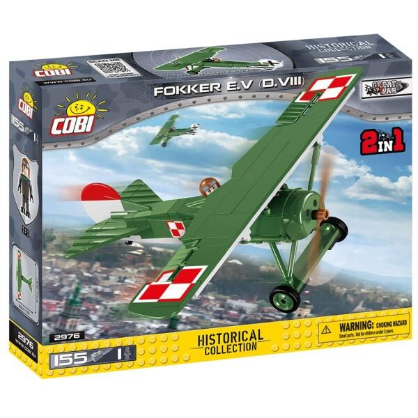 Cobi Historical Collection #2976 ミリタリーブロック Great War ドイツ軍フォッカー D.VIII Fokker E.V(D.III)商品コード：55077476635型番：COBI-2976【COB...