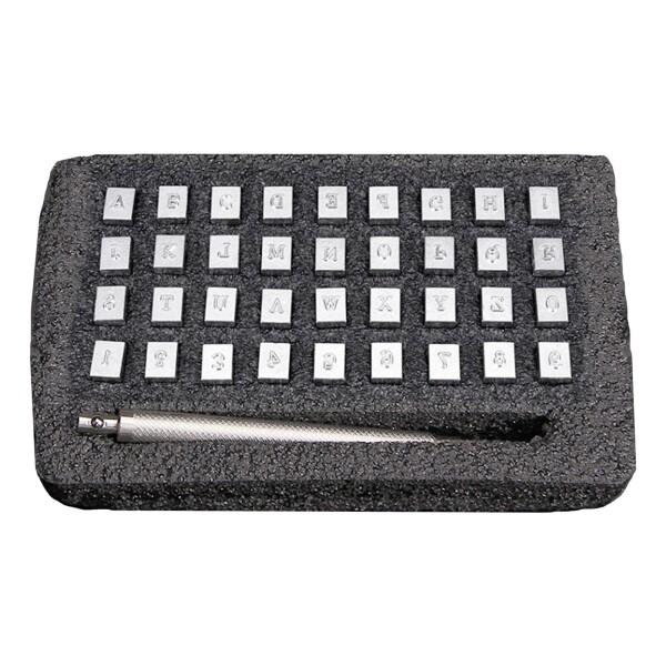 サムコス 打刻印 アルファベット 工具 刻印セット 1セット ポンチ アルファベット キット レザークラフト用 スタンプツール 皮革器具 ツール プリントツール 手作り DIY 革製品 数字 英字 英語 36点セット (3.5mm)商品コー...