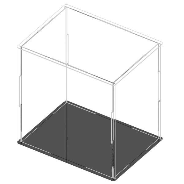 Zenthraxis フィギュアケース ディスプレイケース コレクションケース 大型：透明 人形ケース アクリルケース 組み立て簡単 日本語説明書付き (横20cm×奥行15cm×高さ20cm)商品コード：55077477602型番：AP2...