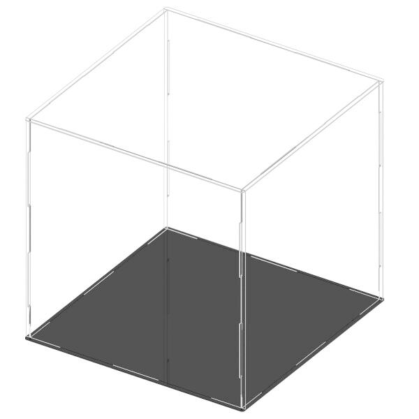 Zenthraxis フィギュアケース ディスプレイケース コレクションケース 大型：透明 人形ケース アクリルケース 組み立て簡単 日本語説明書付き (横30cm×奥行30cm×高さ30cm)商品コード：55077477603型番：AP2...