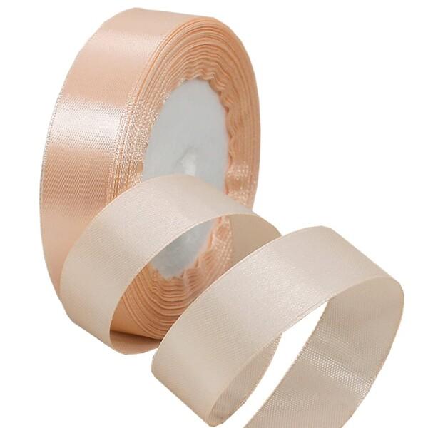 22M サテン リボン 1個入り DIY ちょう結び リボン ファブリックサテンリボン ヘアアクセサリー 手芸 バレンタイン ラッピング リボン プレゼント包装用 服装アクセサリー ヘアボウリース 髪飾り ウェディング 装飾(ピンク)商品コ...