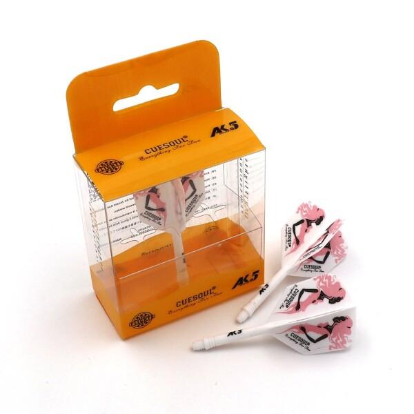 CUESOUL ROST シャフト一体型フライト Sサイズ、3本セット(CSAK-5MN8S)商品コード：55077480052型番：CSAK-5MN8Sカラー：CSAK-5MN8Sハードでもソフトでもない独特な質感の新素材で作られたシャフ...