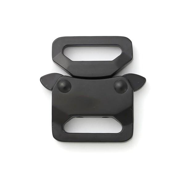 1個 パラコードブレスレットバックルメタルサイドクイックリリース戦術ベルトバックルDIYネックレスバッグアクセサリー (20mm, ブラック)商品コード：55077483558型番：Sサイズ：20mmカラー：ブラッククイックリリース - サ...