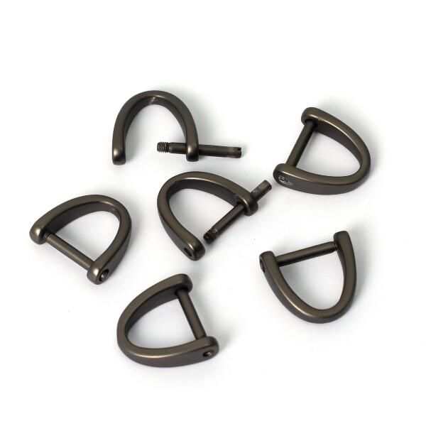 (Increased Fire) dカン ネジ式 6個入り 13mm 金具 後付け リング ハンドメイド DIY 金具 手芸 材料 小物 アクセサリー パーツ商品コード：55077488948型番：LIAO-23サイズ：18x18mmカラー...