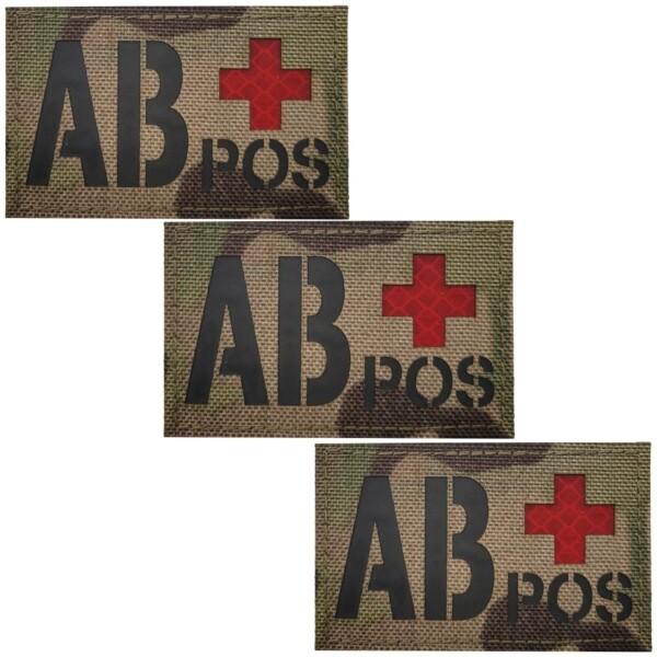 Active Island サバゲー 蛍光 血液型 ワッペン 3枚 赤十字 衛生兵 サバイバル a405 (AB型)商品コード：55077489304サイズ：縦5cm, 横8cmカラー：AB型サバゲーで使用する衛生兵のメディックワッペン3枚...
