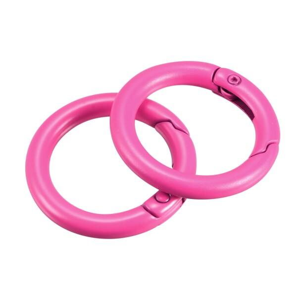 (METALLIXITY) トリガースプリングOリング（27mm / 1.06"） 24個 ラウンドスナップバックルフッククリップ - クラフトや装飾品を吊るすため も ローズレッド商品コード：55077493060型番：mtf240226...