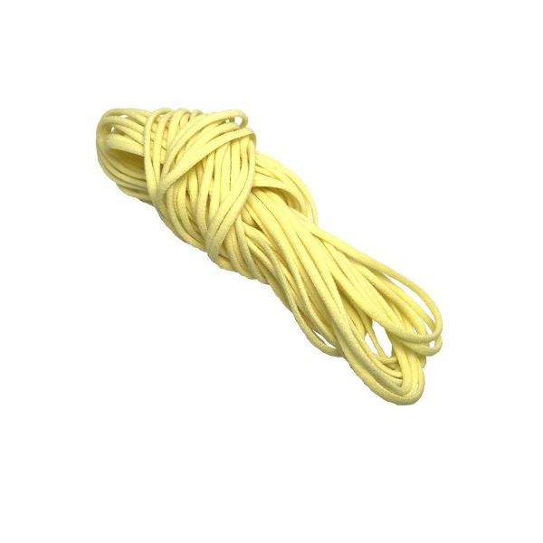 ABAN問屋 マスクゴム カラー 幅3mm 長さ10m 選べる11色 ソフトタイプ (ライトイエロー) 570-NS3B商品コード：55077493167