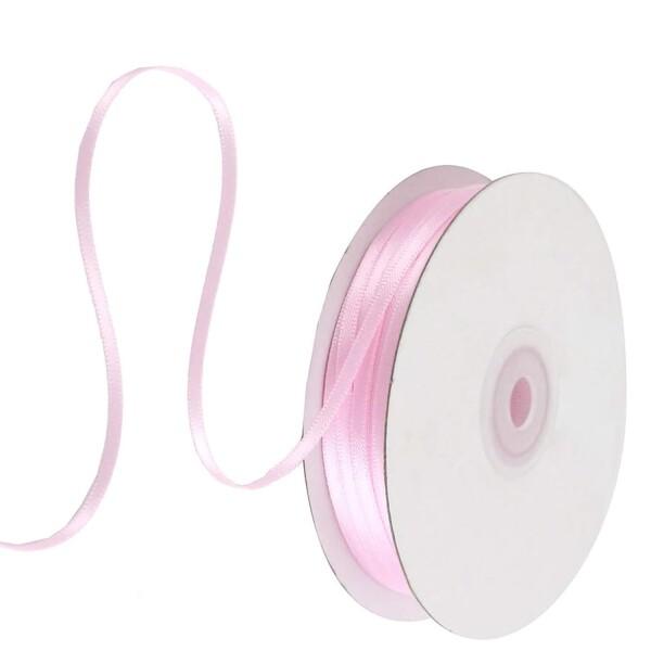 Bicoozz ピンク 両面サテンリボン 幅3mm 極細 縦長91m 大容量 ギフトラッピング用 リボン 巾狭い 長い お徳用 クラフト 手作り ハンドメイド DIY 手芸用品 アクセサリーパーツ 髪飾り素材商品コード：5507749382...