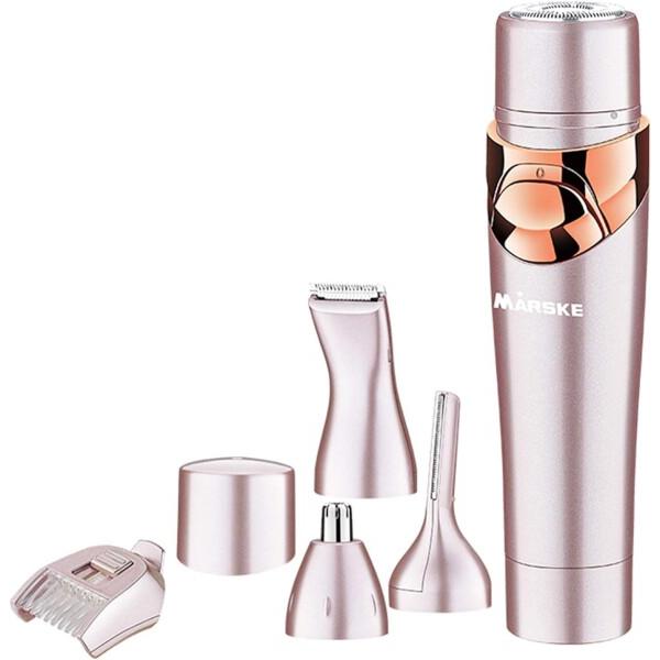 レディースシェーバー vioシェーバー 電動シェーバー 女性用シェーバー 鼻毛カッター シェーバー 女性 眉毛シェーバー フェイスシェーバー ムダ毛処理 ヘッド交換可能 脱毛器 脱毛シェーバー usb充電式 4in1 多機能 全身用脱毛器 ...