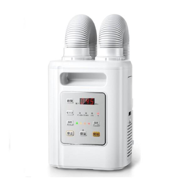 布団乾燥機 ダニ退治 布団2組・靴2組対応 ふとん乾燥機 温度調整 ツインノズル 速乾 速暖 タイマー付き 靴乾燥 布団あたため 梅雨対策 湿気取り 除湿乾燥 消臭 軽量 小型 持ち運び便利 収納便利商品コード：55077566049型番：...